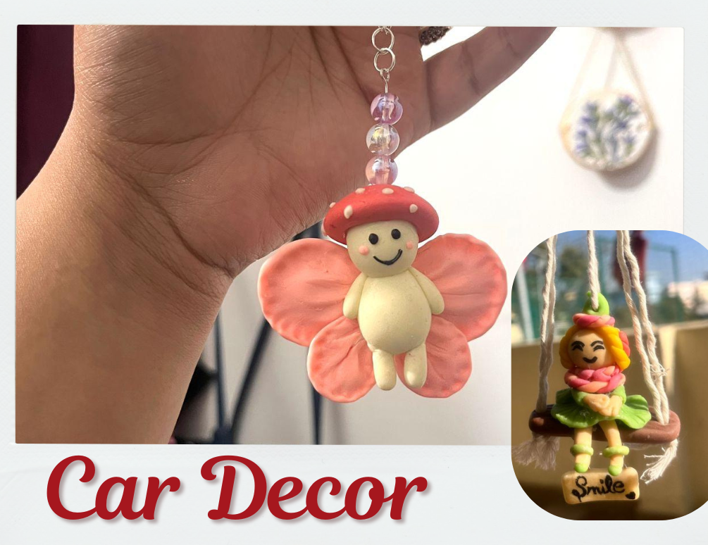 Clay Whimsy | Handmade Cold Porcelain Charms & Gifts