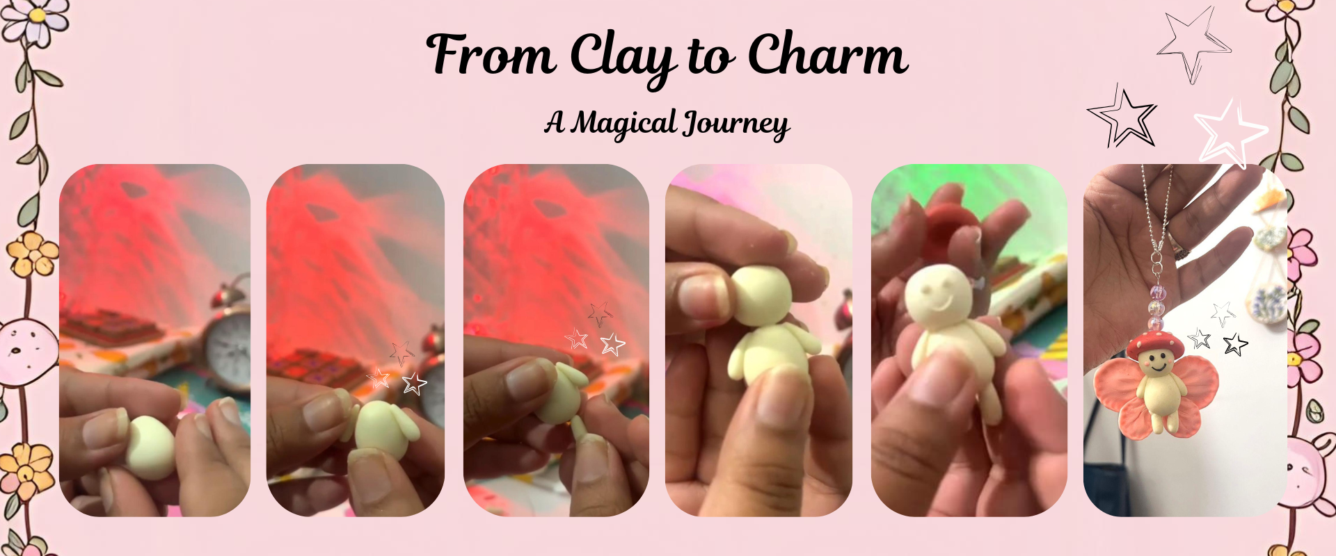 Clay Whimsy | Handmade Cold Porcelain Charms & Gifts